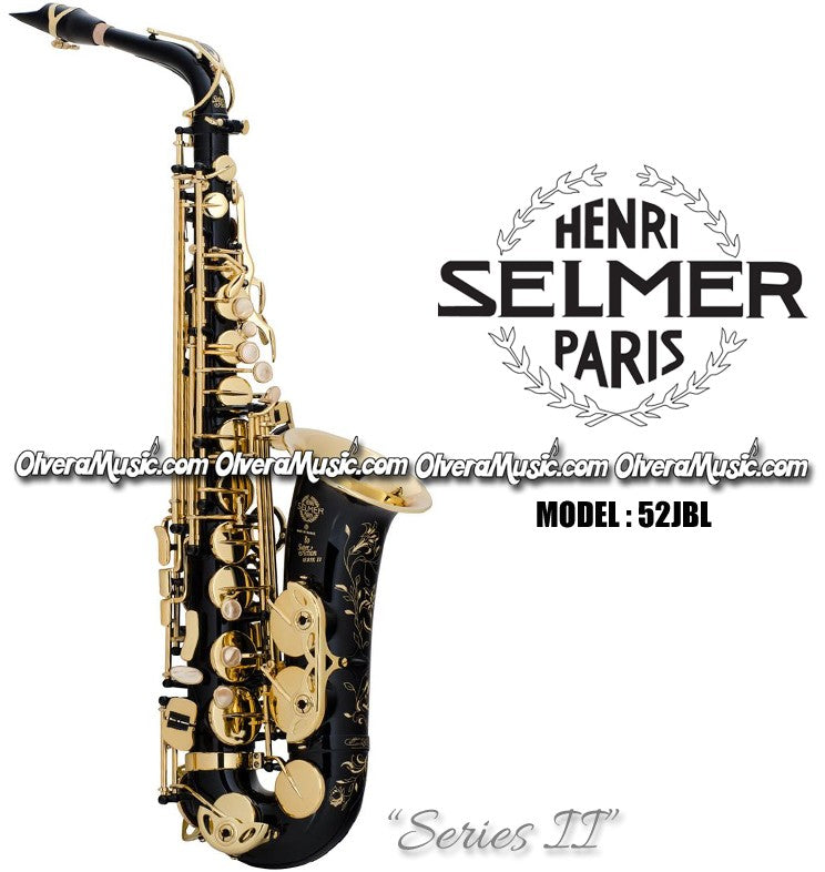 SELMER PARIS "Series II" Jubilee Edition Professional Eb Alto Saxophon ...