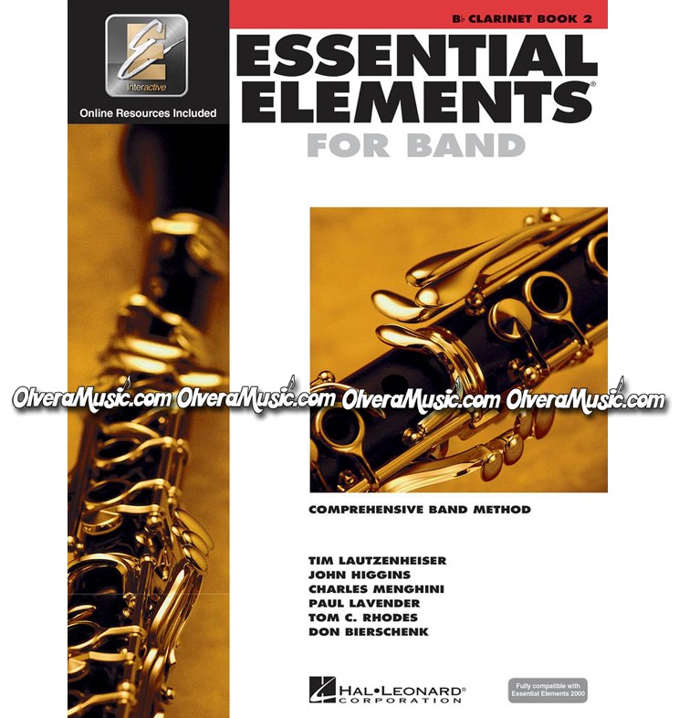 ESSENTIAL ELEMENTS For Band - Clarinet Book 2 – Olvera Music