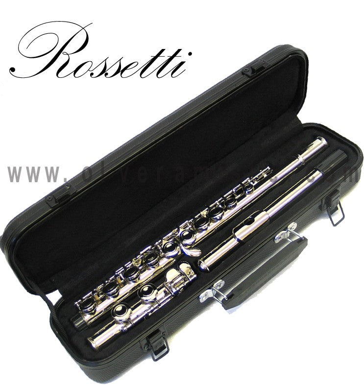 ROSSETTI Student Model Flute - Nickel Finish – Olvera Music
