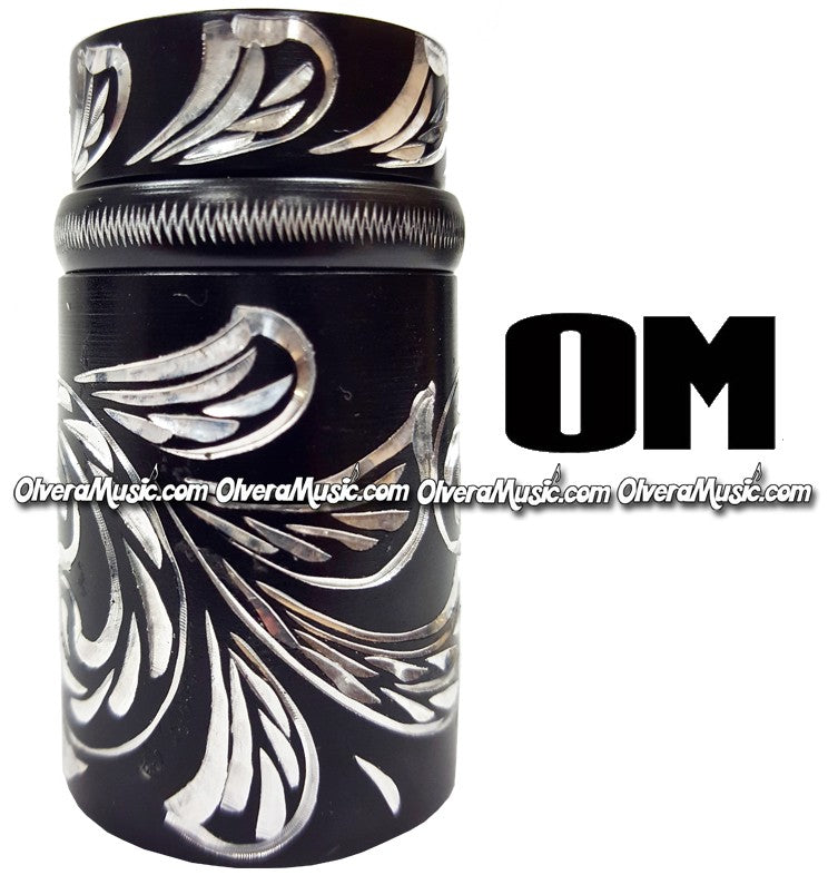 OM Clarinet Aluminum Tuning Barrel w/Engraving - Black – Olvera Music