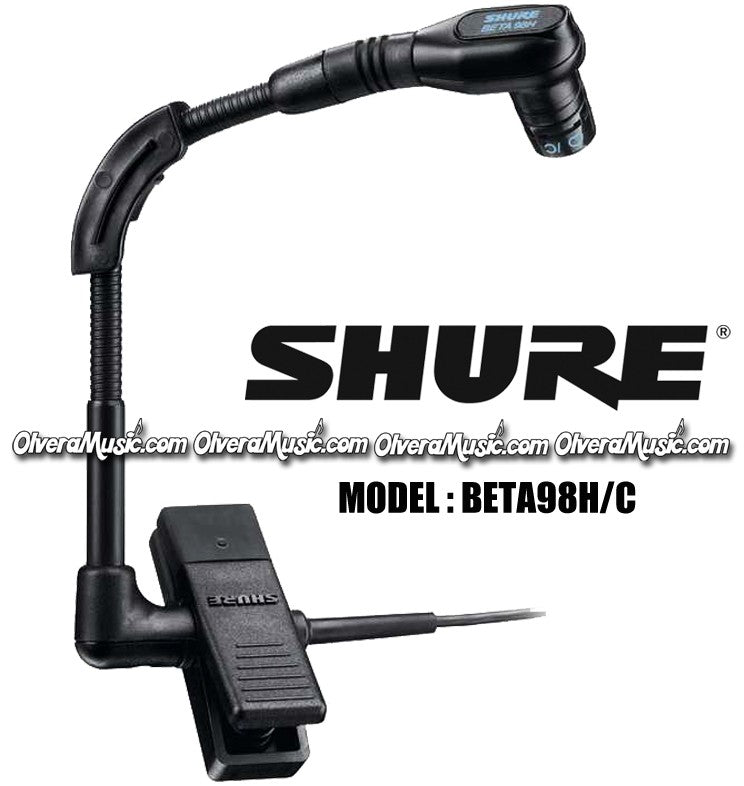 SHURE Mini Condenser Instrument Microphone – Olvera Music