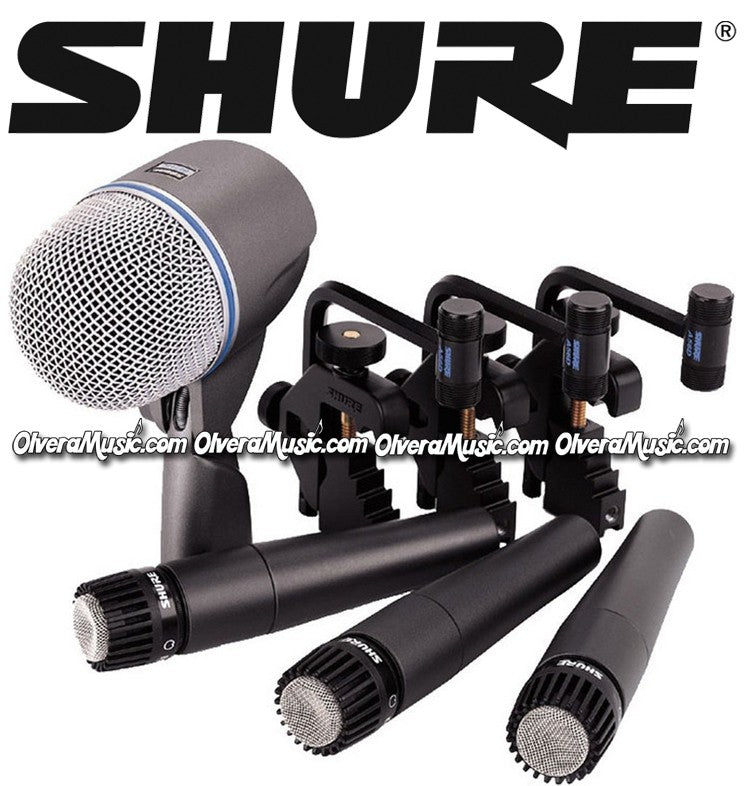 SHURE Drum Microphone Kit – Olvera Music