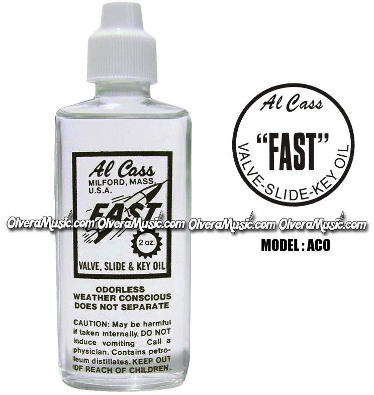 AL CASS Fast Oil for Valves – Olvera Music