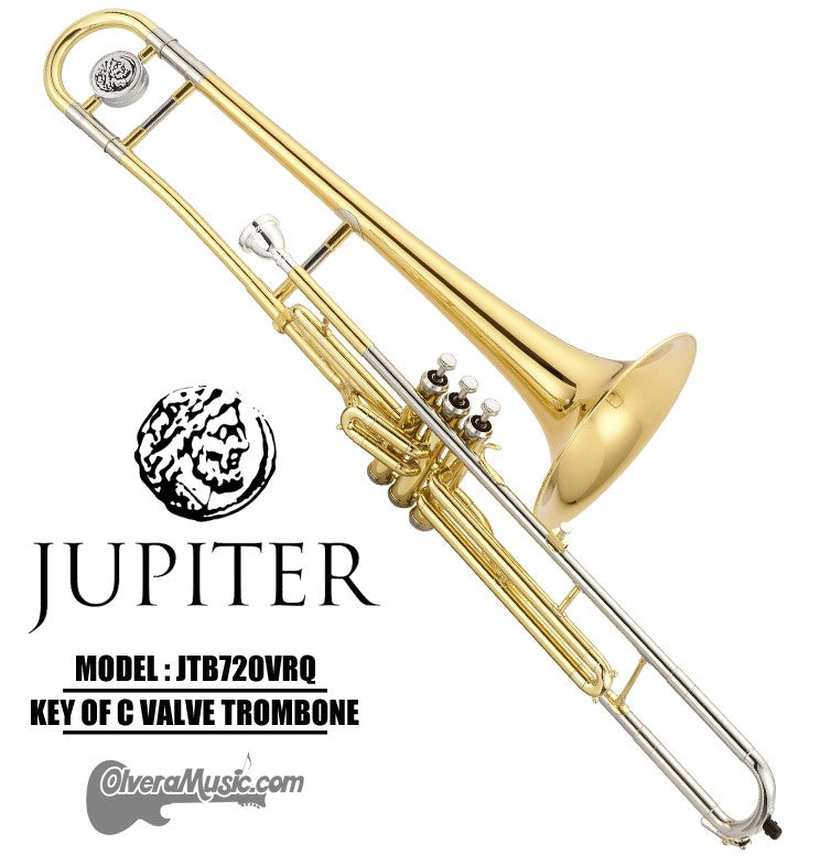 Jupiter C valve trombone (DO) - Rose Brass Bell – Olvera Music