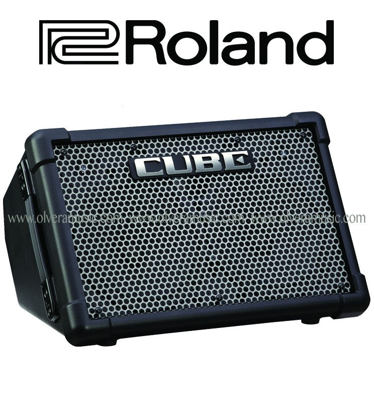 ROLAND Cube Street EX Battery Powered Stereo Guitar Amplifier – Olvera ...