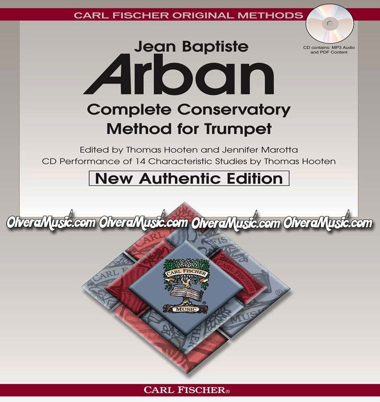 ARBAN Complete Conservatory Method for Trumpet - New Authentic Edition ...
